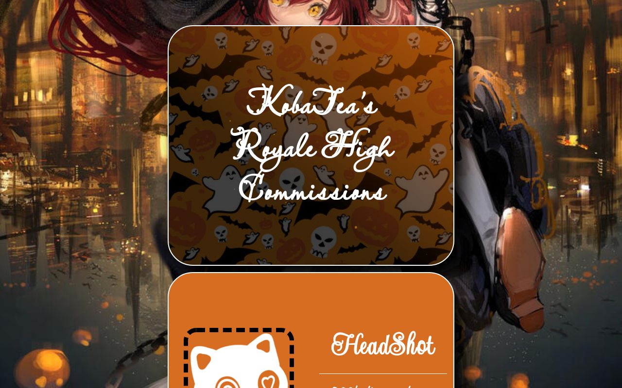 KobaTea’s Royale High Commissions